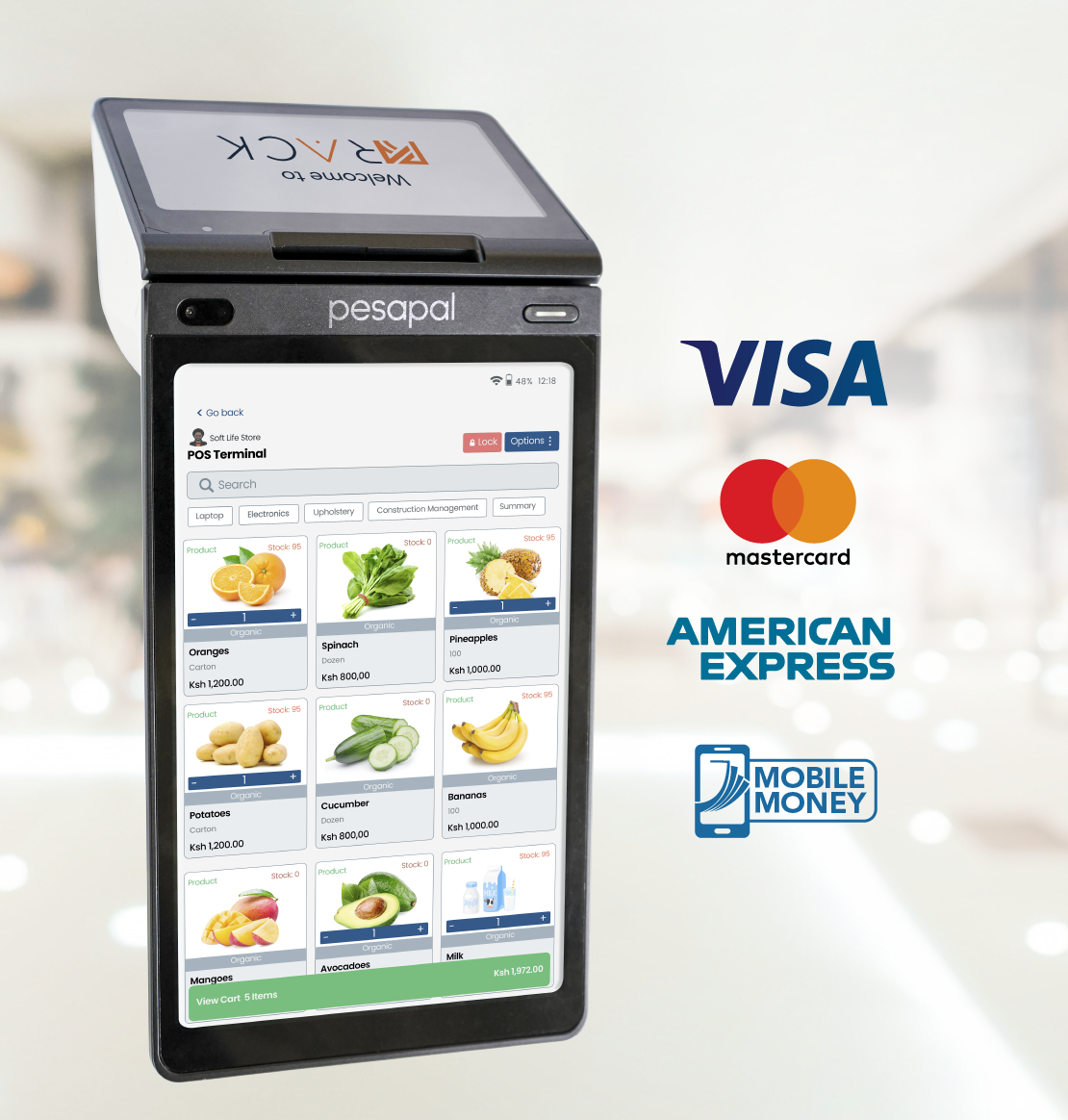 POS Point of Sale System - RACK - Kenya | Pesapal